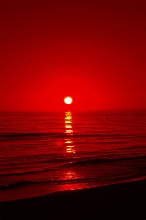 The Red Sunset L By Shamsul Ismin Red Sunset Red Aesthetic