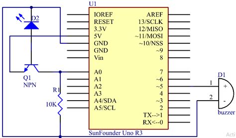 Lesson 17 Light Alarm — Sunfounder Electronic Kit Documentation