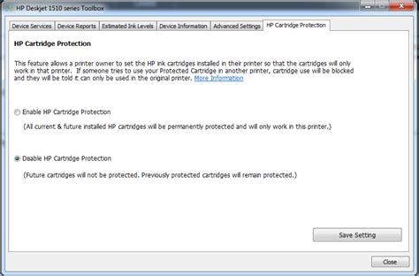 Disable The Hp Cartridge Protected Message