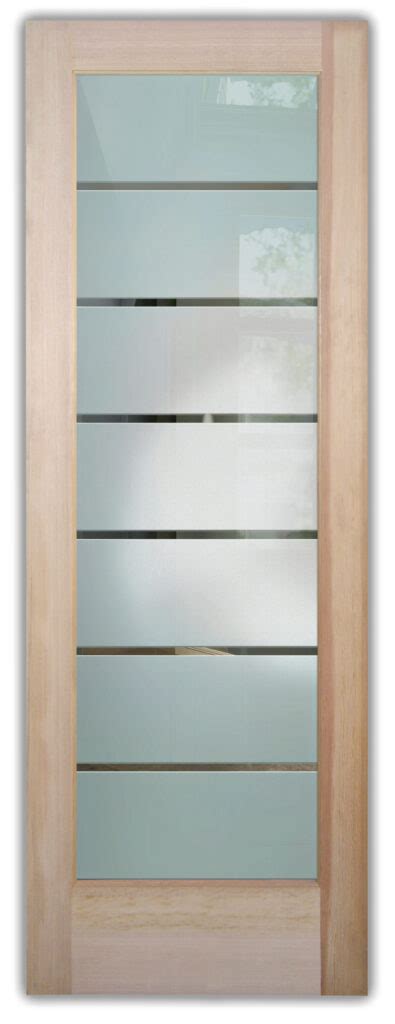 50 Stunning Frosted Glass Front Doors For Modern Homes