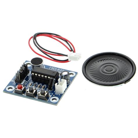 Isd1820 Voice Recorder Playback Module Incl Loudspeaker Buy Cheap Online Funduinoshop