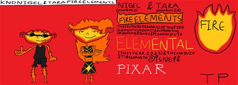Knd Fanart746nigel N Tara Fire Elements By Trentpage On Deviantart