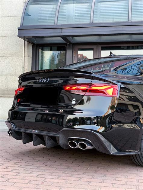 Aero Carbon Audi A5 S5 B95 2020 Carbon Rear Diffuser Btx Style