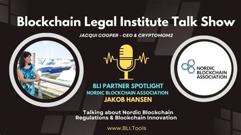 nordic blockchain association on linkedin bli partnership spotlight
