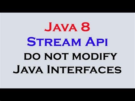 Learn 17 6 Why We Should Not Modify Java Interfaces Once They Are