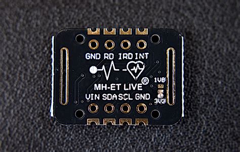 Max30102 Heart Rate And Pulse Oximeter Sensor — Maker Portal