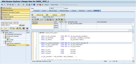 Calling Tcode From Web Dynpro Abap And Passing The Sap Community