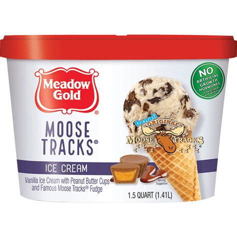 Moose Tracks® Ice Cream 1 5 Quart Meadow Gold® Dairy