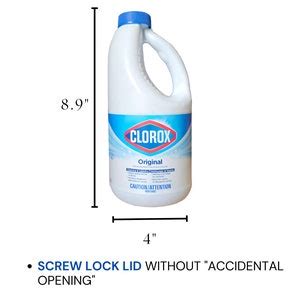 Clorox Large Space Diversion Safe Stash Screw Lock Smell Proof