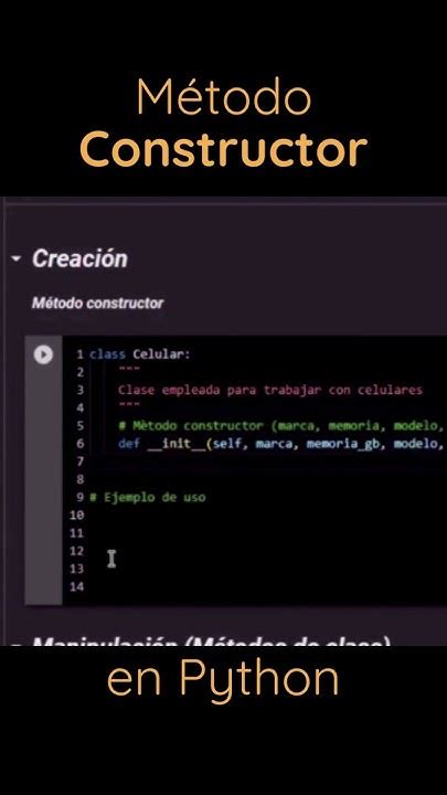 método constructor en python aprenderpython python programacion