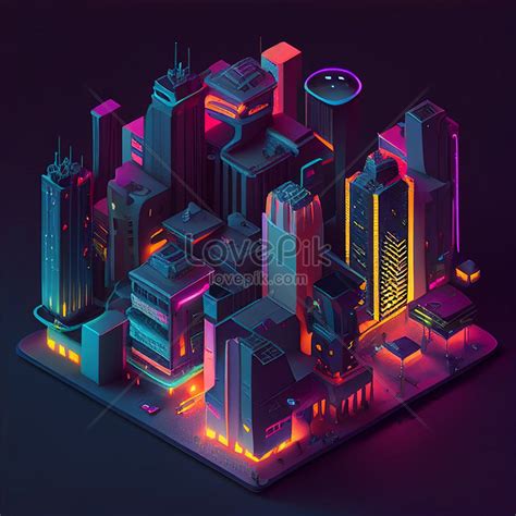 아이소 메트릭 3d 렌더링 벡터 사진 무료 다운로드 Lovepik