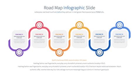 Road Map Powerpoint Presentation Template Timeline Infographics Steps Road Mapping Slides Etsy