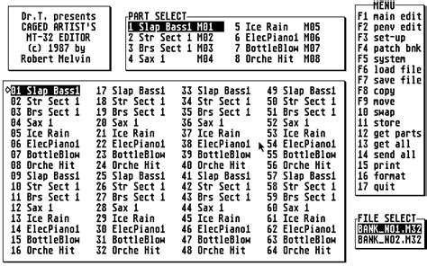 Atari ST Roland MT Editor Scans Dump Download Screenshots Ads