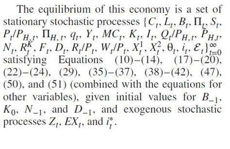 ex ante steady state steady state dynare forum