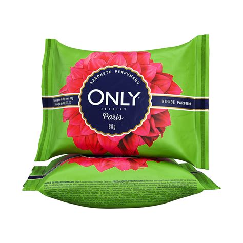Sabonete Barra Only Paris 80g Verde Start Higienização Stars