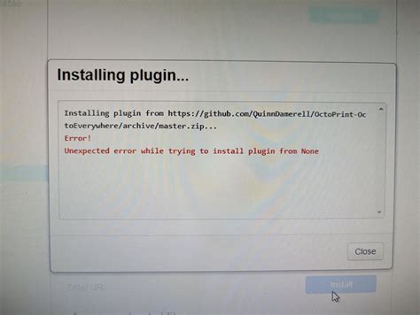 Cant Install Plugins Roctoprint