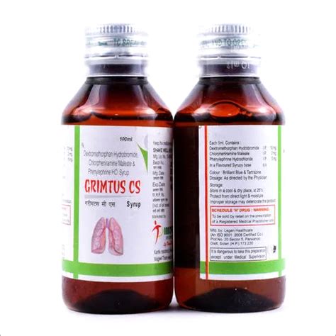 Liquid Acetaminophen Dextromethorphan Phenylephrine Chlorpheniramine Syrup At Best Price In