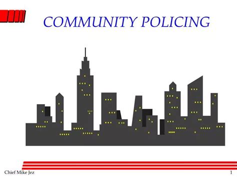 PPT COMMUNITY POLICING PowerPoint Presentation Free Download ID 6747193