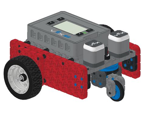 robótica recreativa y educativa dibuja robots vex iq con snapcad