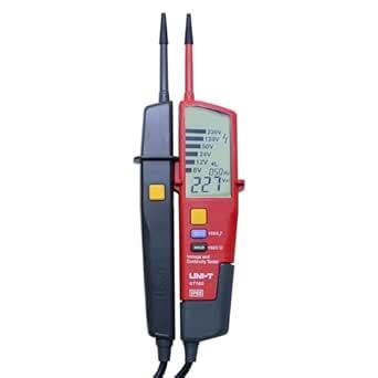 UNI T UT18D Voltage Continuity Testers Voltage Meters LED LCD Display Auto Range Volt Detectors