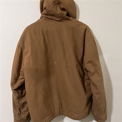 Dickies Workwear Jacket Fleece Lined Some Stains As Depop