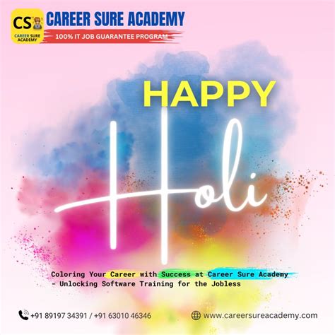 Careersure Academy On Linkedin Careersureacademy Holi Training