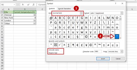 How To Make Degree Symbol In Excel SpreadCheaters