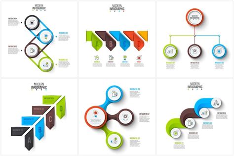 Premium Vector Business Data Visualization Process Chart Abstract