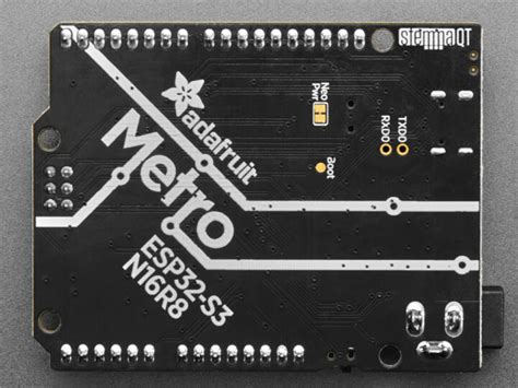 Adafruit Metro Esp32 S3 Wifi And Bluetooth Iot Board Comes In Arduino Uno Form Factor Cnx Software