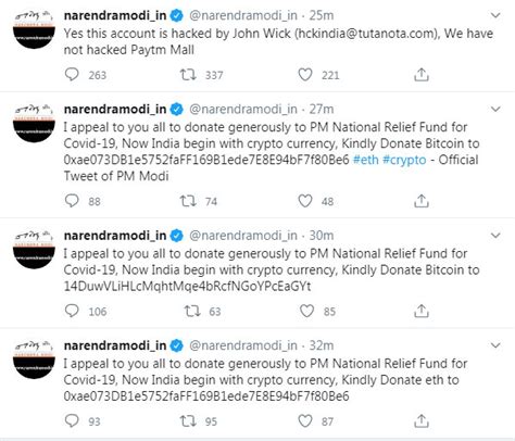 Narendra Modi S Website S Twitter Page Gets Hacked It S John Wick Again TechRadar