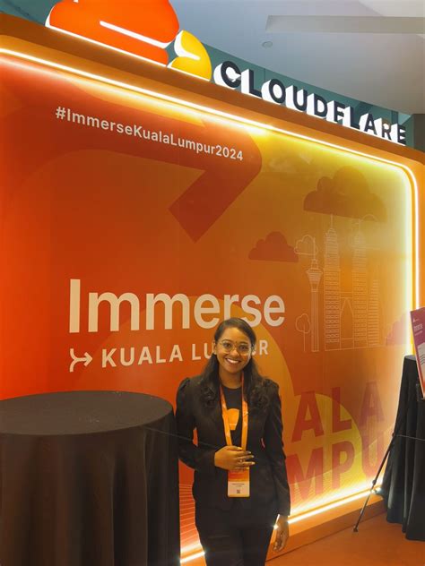 Excited To Have Attended Cloudflare Immerse Kuala Lumpur 😊 It Was A
