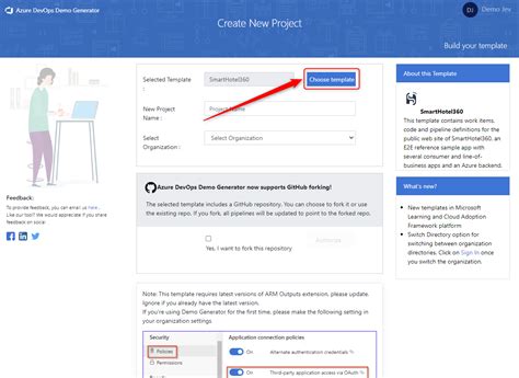 Use Azure Devops Demo Generator To Create A New Project In Azure Devops