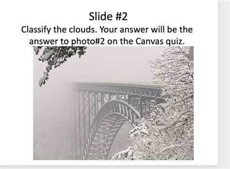 Slide 1 Classify The Clouds Your Answer Will Be