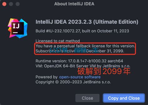 intellij idea 2023 2 3 最新激活码 激活2099 图文安装永久破解教程 附带工具 ide激活网