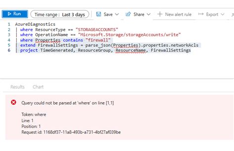 What Are The Exact Log Analytics Tables To Query For Azure Storage
