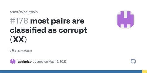 Most Pairs Are Classified As Corrupt XX Issue 178 Open2c Pairtools GitHub