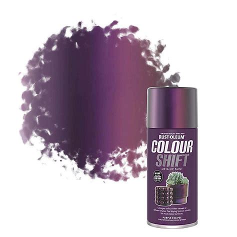 Rust Oleum Colour Shift Purple Eclipse Multi Surface Topcoat Spray