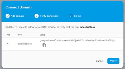 setting godaddy domain for firebase hosting by seto elkahfi medium