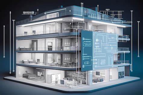 Premium Photo Modern Smart Home Systems Of Smart Building The Smart Home Is Isolated