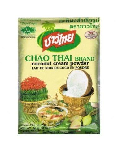 CHAO THAI сухое кокосовое молоко из Таиланда в Украине