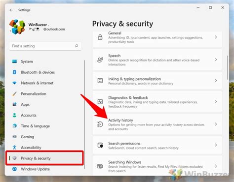 Windows How To View Disable Or Clear Windows Activity History