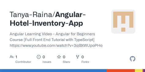 GitHub Tanya Raina Angular Hotel Inventory App Angular Learning Video Angular For Beginners