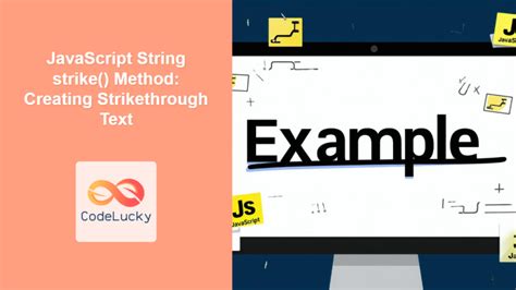 Javascript String Bold Method Creating Bold Text Codelucky