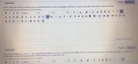 Solved Question 4 10 Points Prove Using The Notion Of