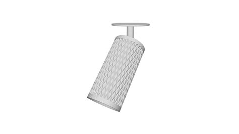 Спот потолочный поворотный с алюминиевым пла... - 3D model by dg-home ...