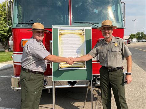 National Park Service Structural Fire Program Kicks Off Fire Prevention Week U S National Park