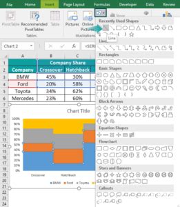 Marimekko Chart In Excel Step By Step Examples How To Make