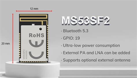 Low Energy Cost Effective Bluetooth Modules Based On Bluenrg 332ac Support Long Range 500m Pcb