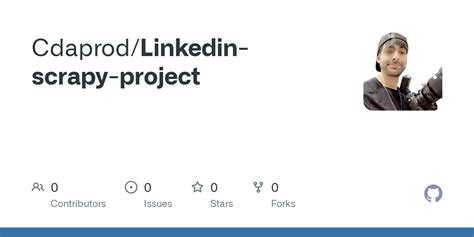 Github Cdaprodlinkedin Scrapy Project