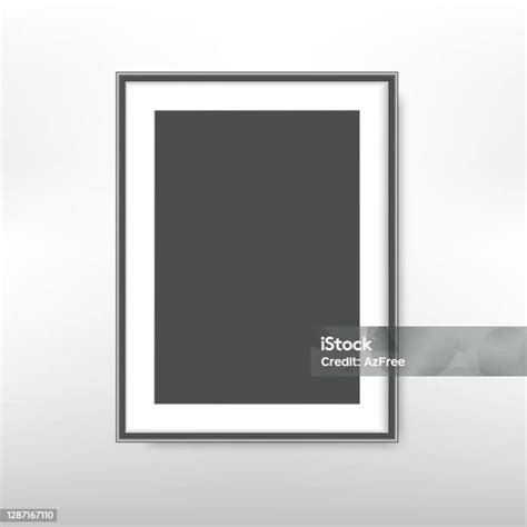 검은 색 사진 프레임 사실적인 빈 검은 색 사진 프레임 모형 벡터 3차원 형태에 대한 스톡 벡터 아트 및 기타 이미지 3차원 형태 A4 용지 Fashion Show